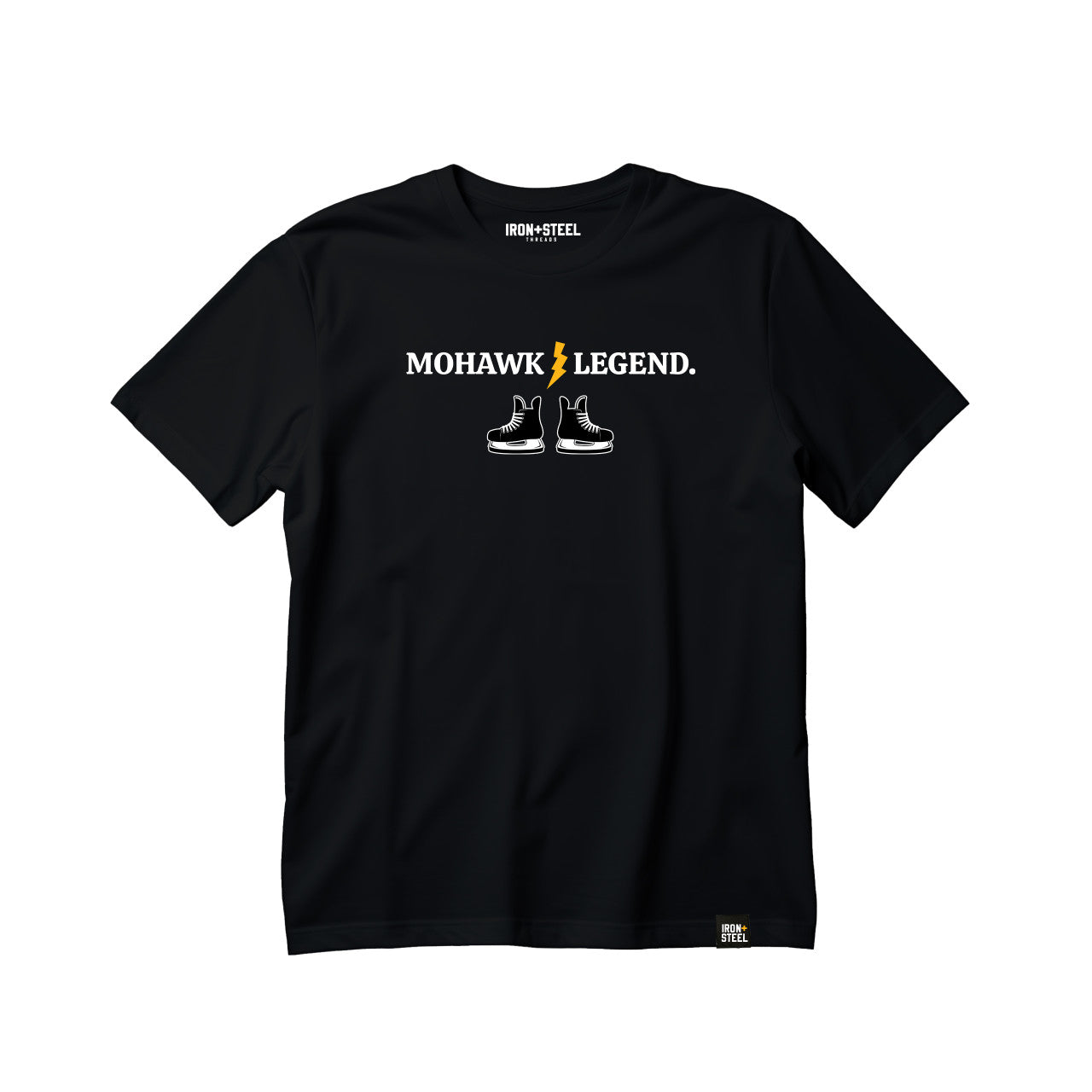 Mohawk Hockey T-Shirt – Iron+Steel